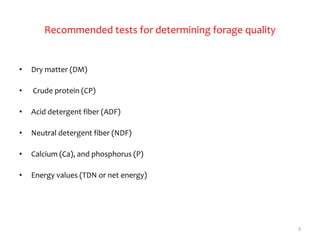 3.Forage Quality.ppt