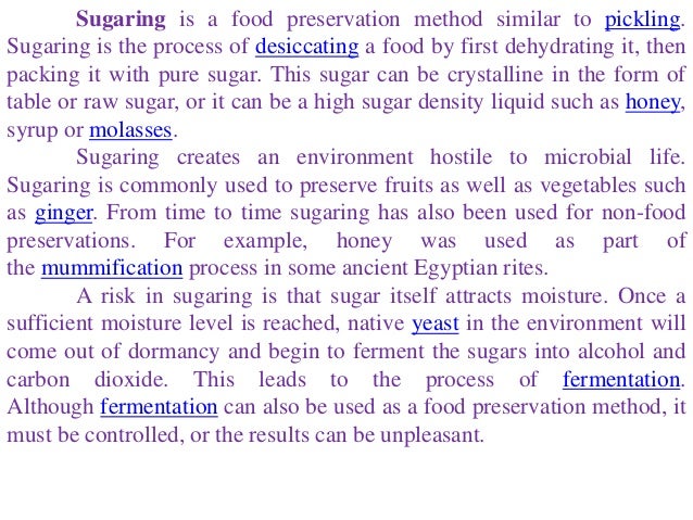 Sugaring | PPTX