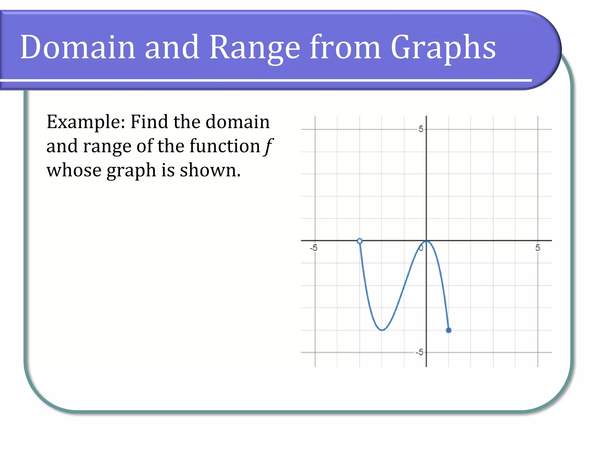 3.2 Domain and Range | PDF