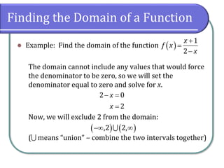 3.2 Domain and Range | PDF