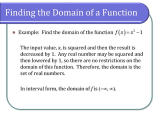 3.2 Domain and Range | PDF