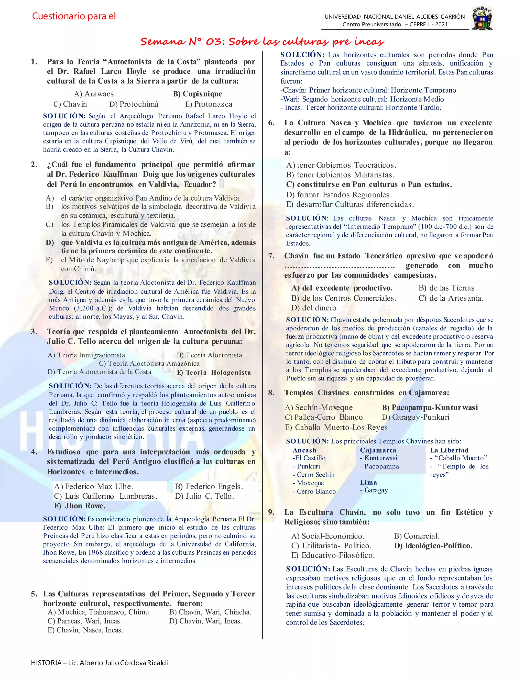 3. C_Origen de la Cultura Peruana y Pre Inca.docx