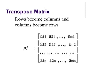 3. Matrix Algebra.ppt