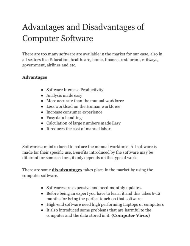 Computer Hardware And Software Types, Functions, Difference between ...