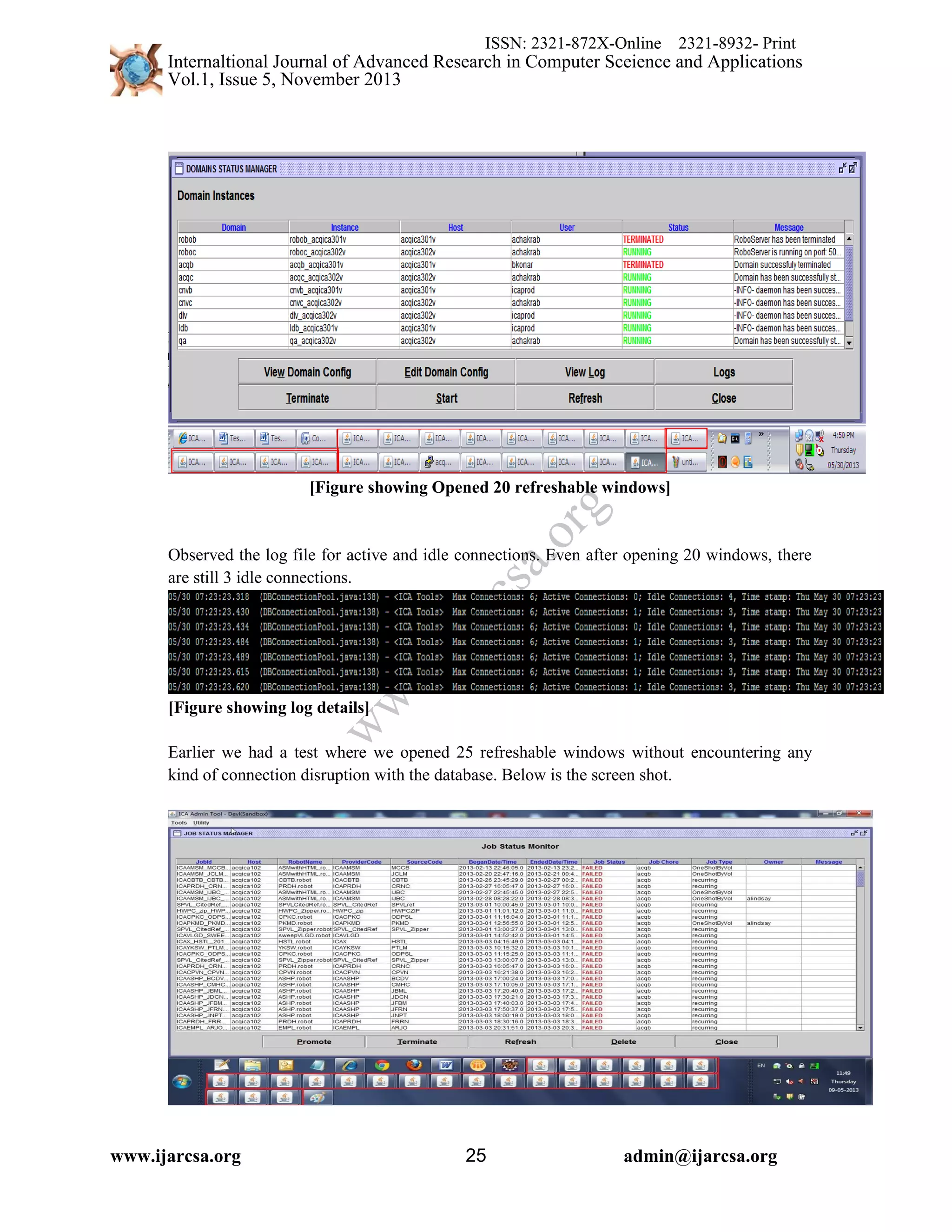 A Review of Connection Pooling Implementation in ICA Tool | PDF | Operating Systems | Computer ...