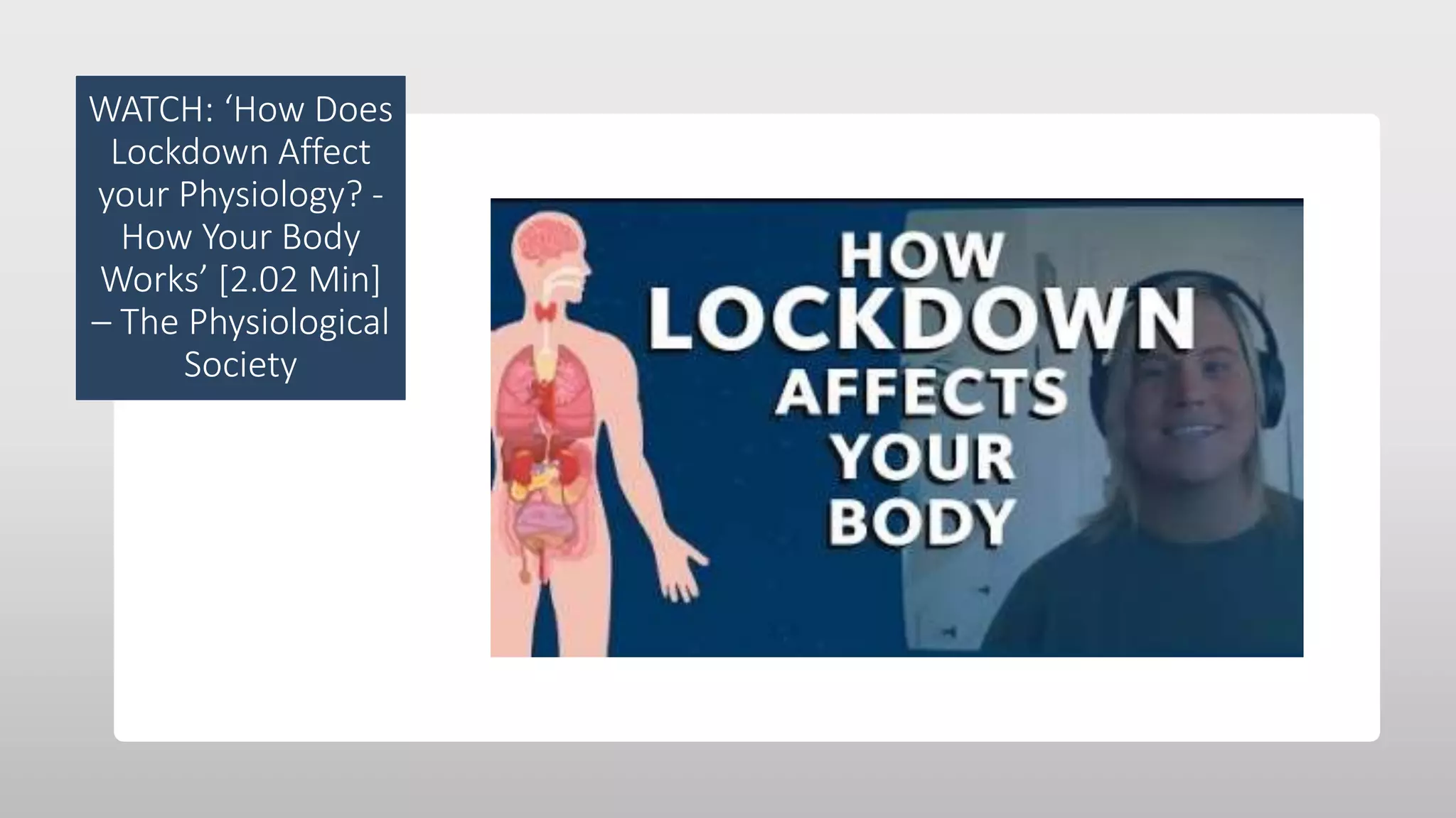 Exercise Physiology Part 3 of 3 Investigating The Nervous System in ...