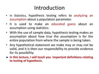 3. Concepts Relating to Testing of Hypothesis.pptx