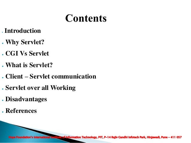Servlet: A Server-side Technology | PPT