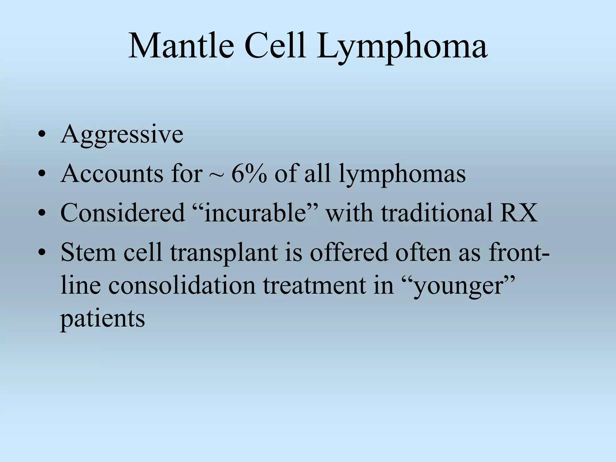 Non-Hodgkin’s Lymphoma (NHL).ppt