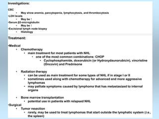 Non-Hodgkin’s Lymphoma (NHL).ppt