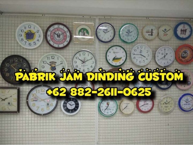 0895-2669-3546 | Jam Dinding Custom Bandung | PPTX