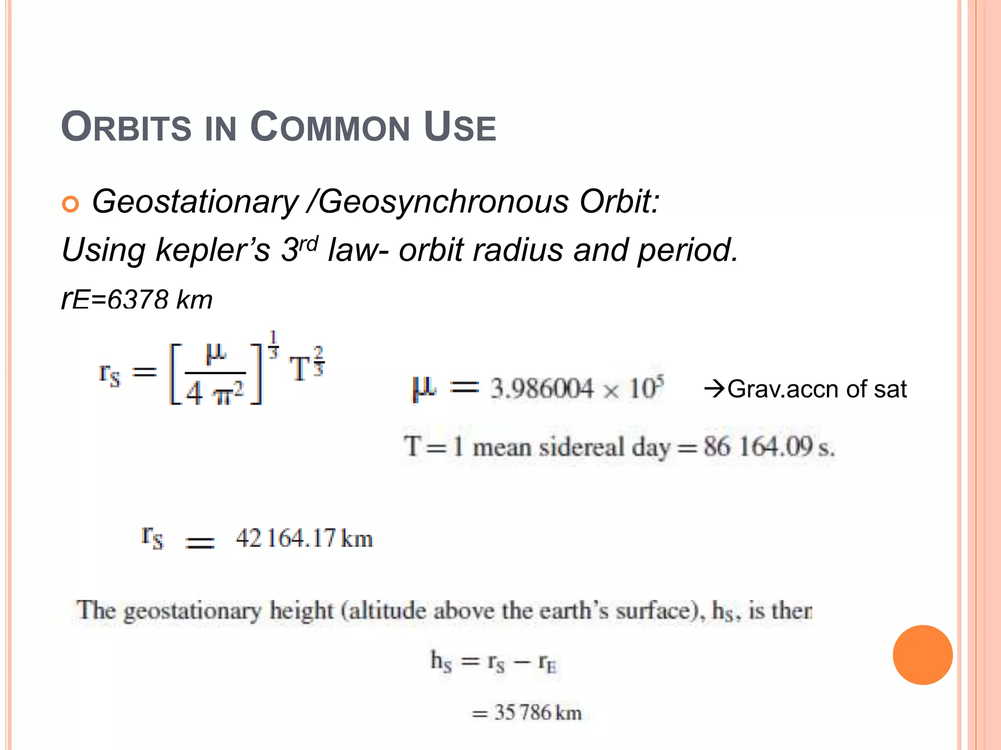 3.Orbital parameters & GEO.pptx