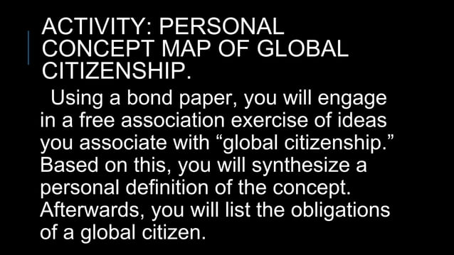 3.-Global-citizenship.pptx | Civic affairs | Politics