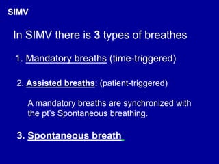 3.4.Conventional modes SIMV PSV PEEP, CPAP, IRV.ppt