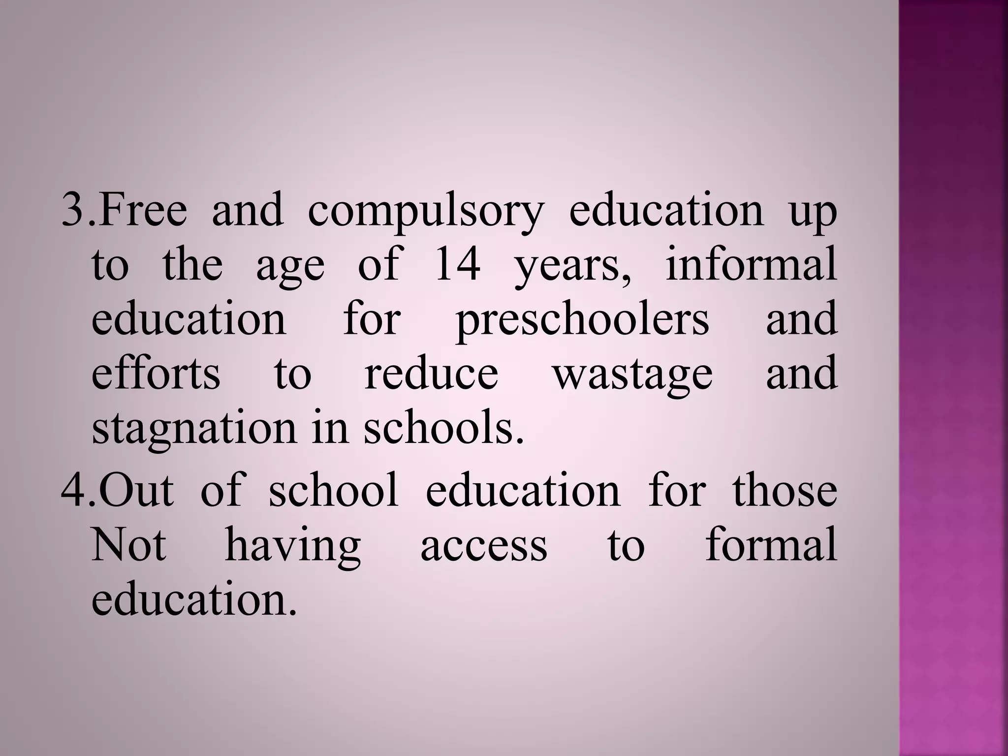 3.National policy and legislation in relation to child health and ...