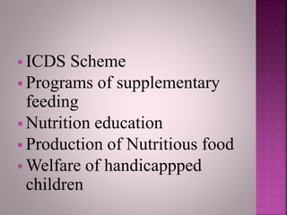 3.National policy and legislation in relation to child health and ...