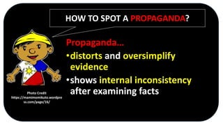 3.MIL 4. Types of Media (Part 3)- Understanding Propaganda in the ...