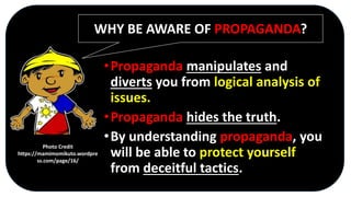 3.MIL 4. Types of Media (Part 3)- Understanding Propaganda in the ...