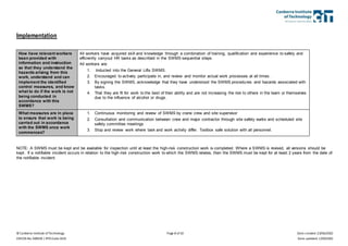 Practical assessment 3 - Identify construction work hazards and select ...