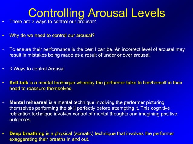 AROUSAL | PPTX