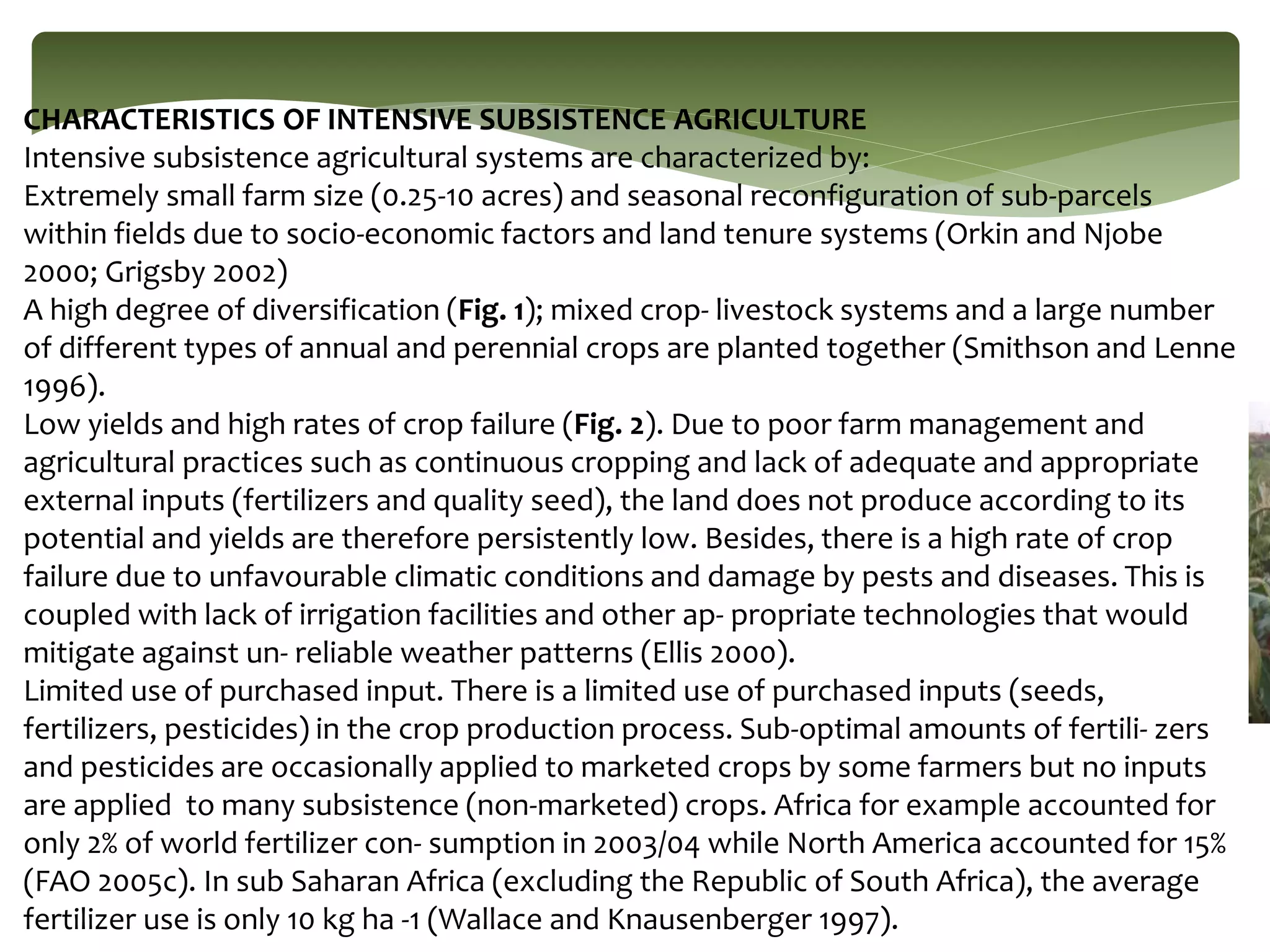 3.1 Subsistence Agriculture & BD.pptx