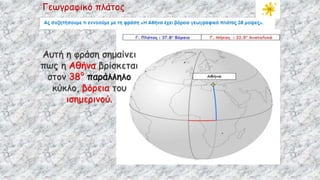 3. Οι γεωγραφικές συντεταγμένες της Γης.pptx
