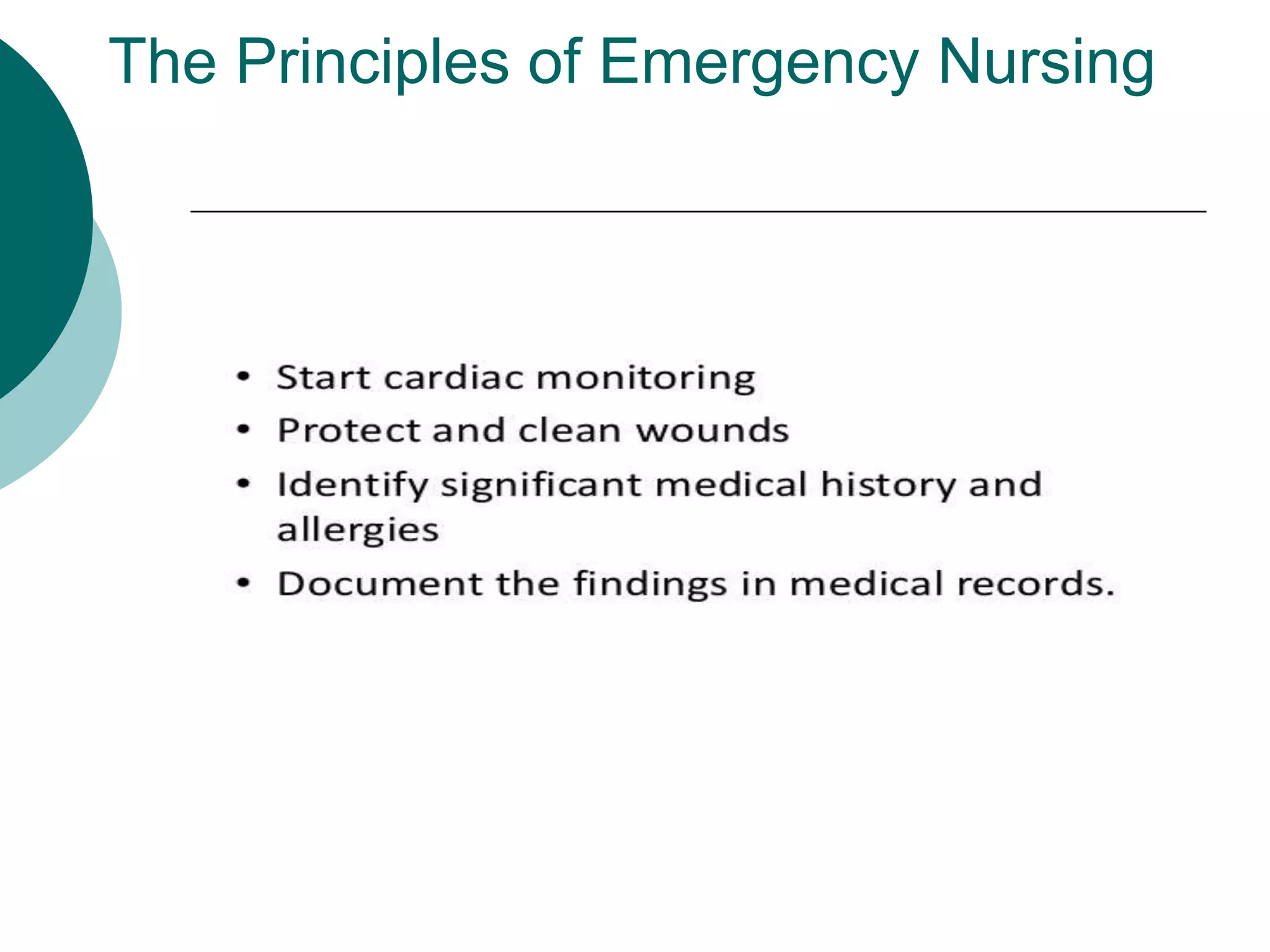 Emergency nursing | PPT