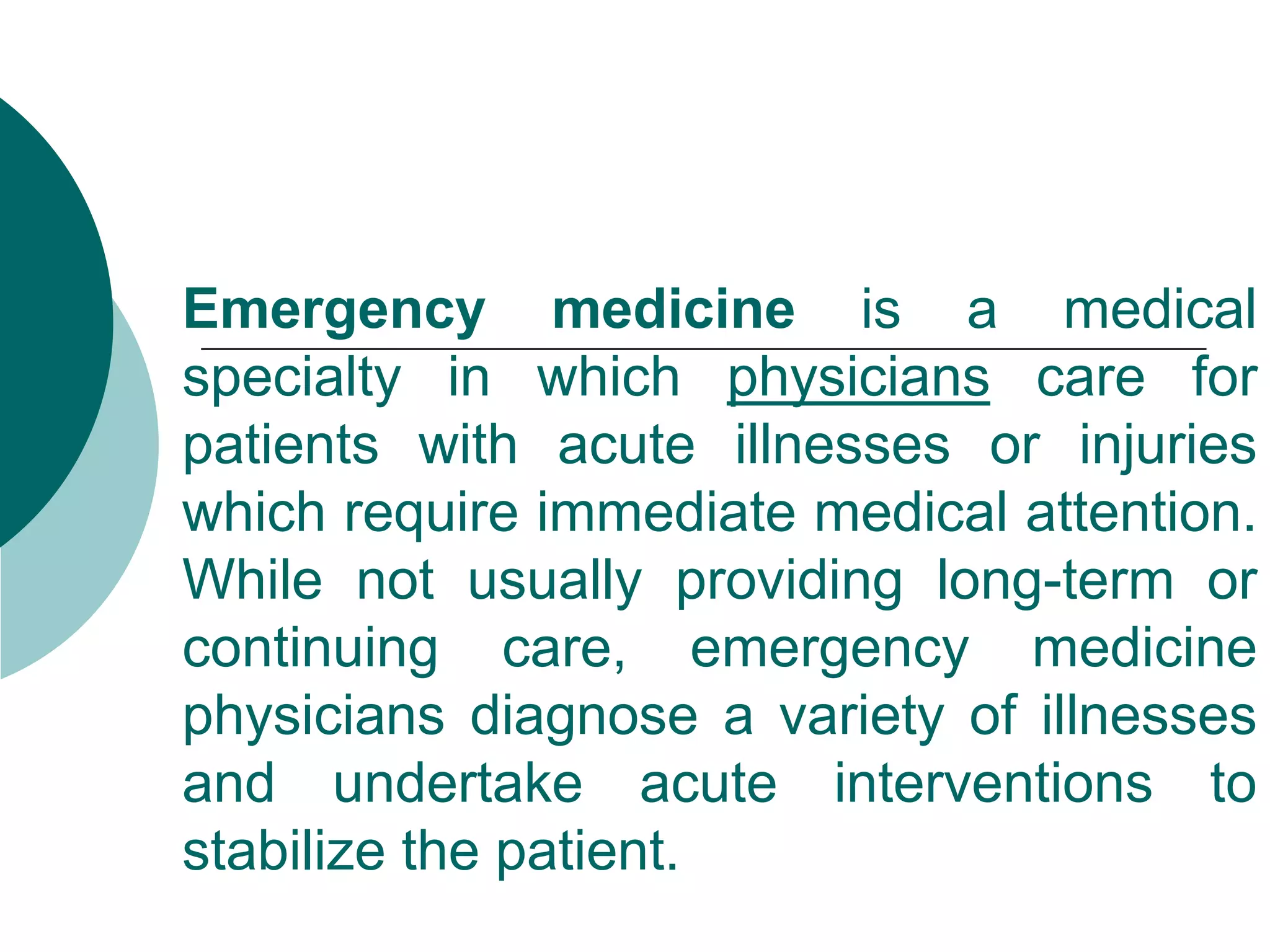 Emergency nursing | PPT