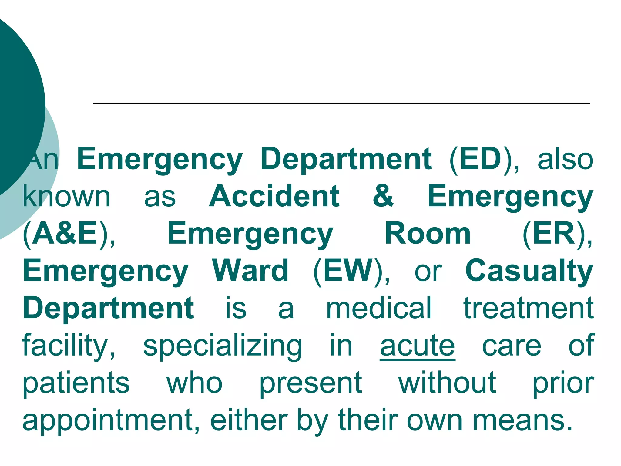 Emergency nursing | PPT