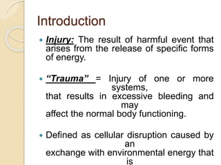 Trauma | PPTX
