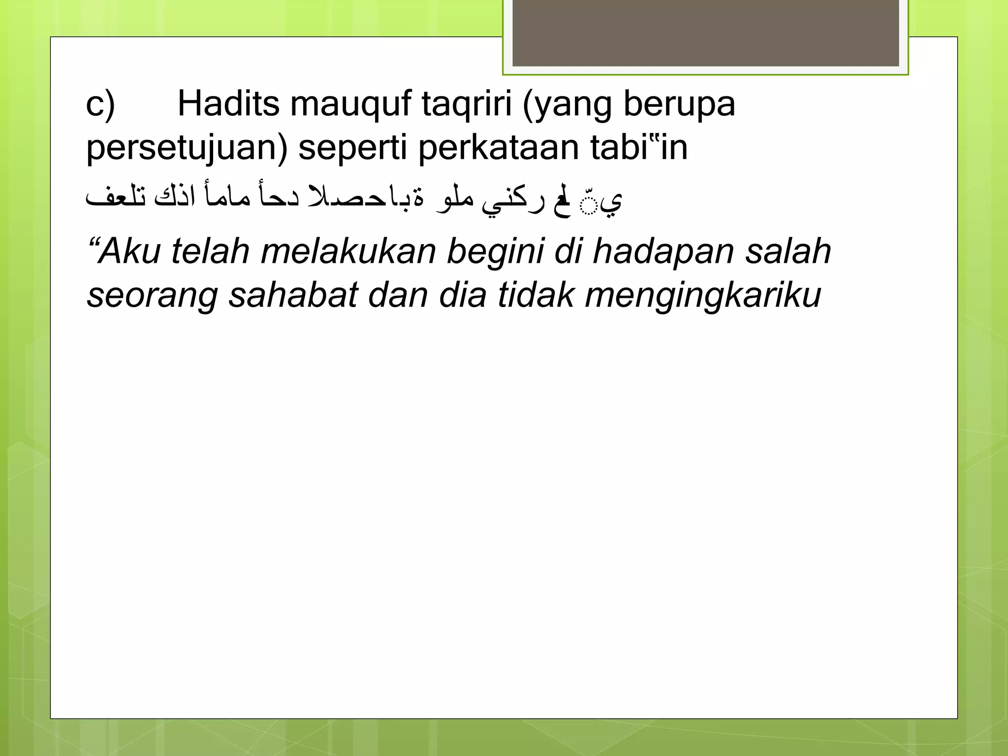 3. BELAJAR ILMU HADIS.pptx