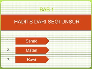3. BELAJAR ILMU HADIS.pptx