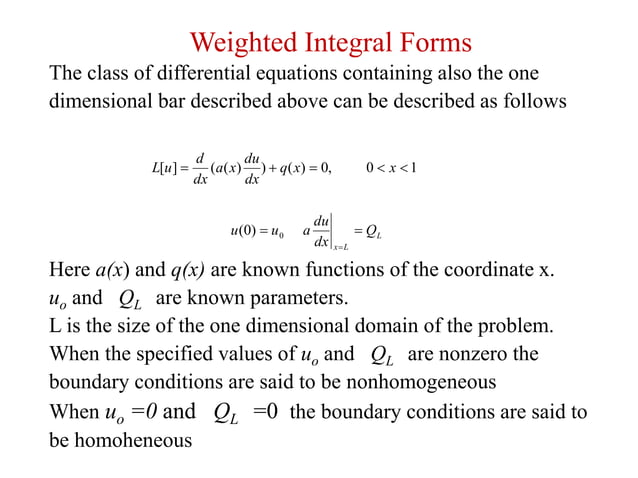 3. Weighted residual methods (1).pptx | Physics | Science