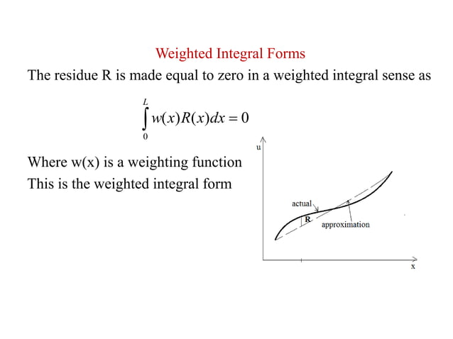 3. Weighted residual methods (1).pptx | Physics | Science