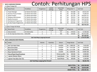 Teknik Penyusunan Owner Estimate _Pelatihan "Penyusunan HPS/ OE" | PPTX