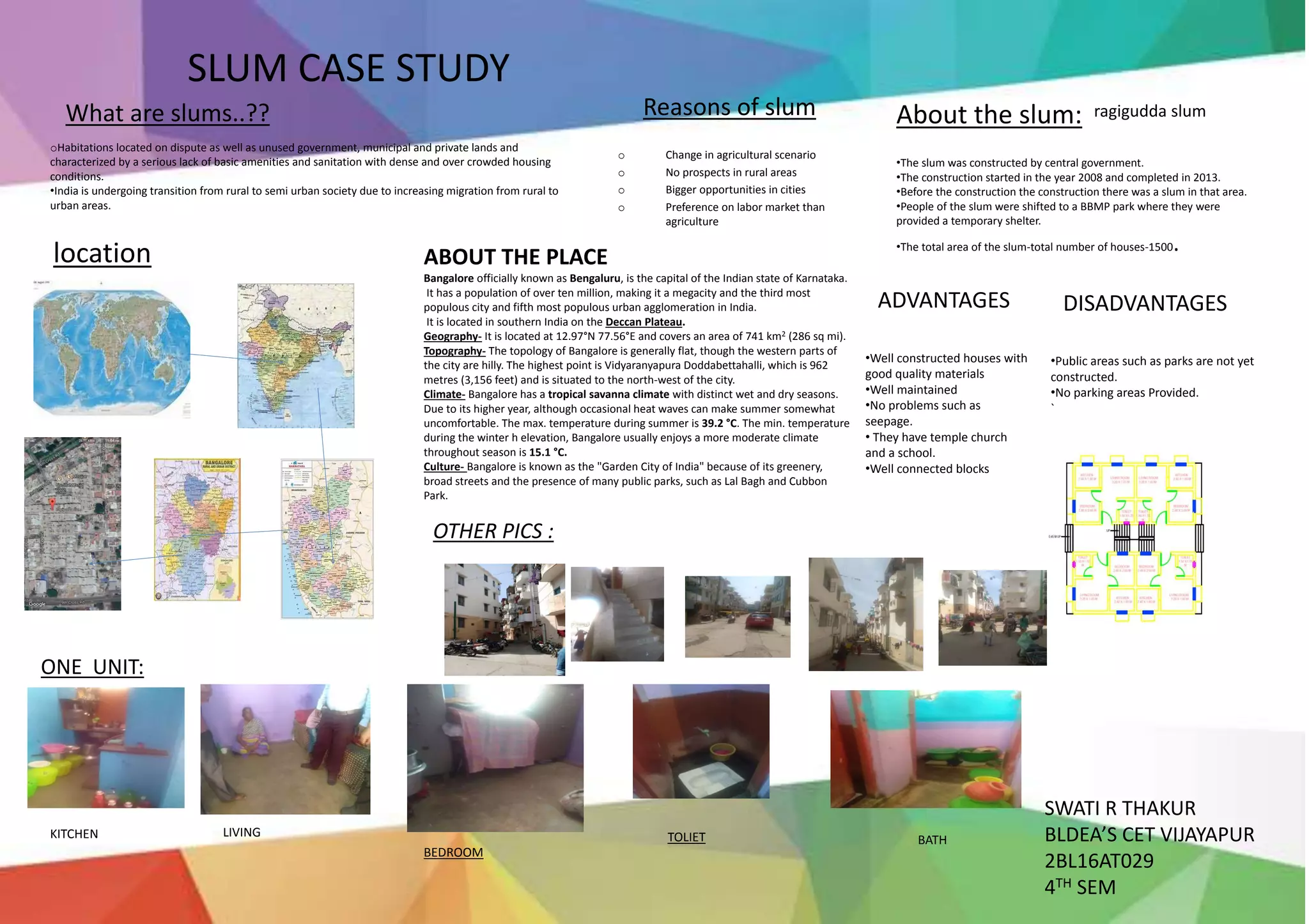3. banglore slum.pptx
