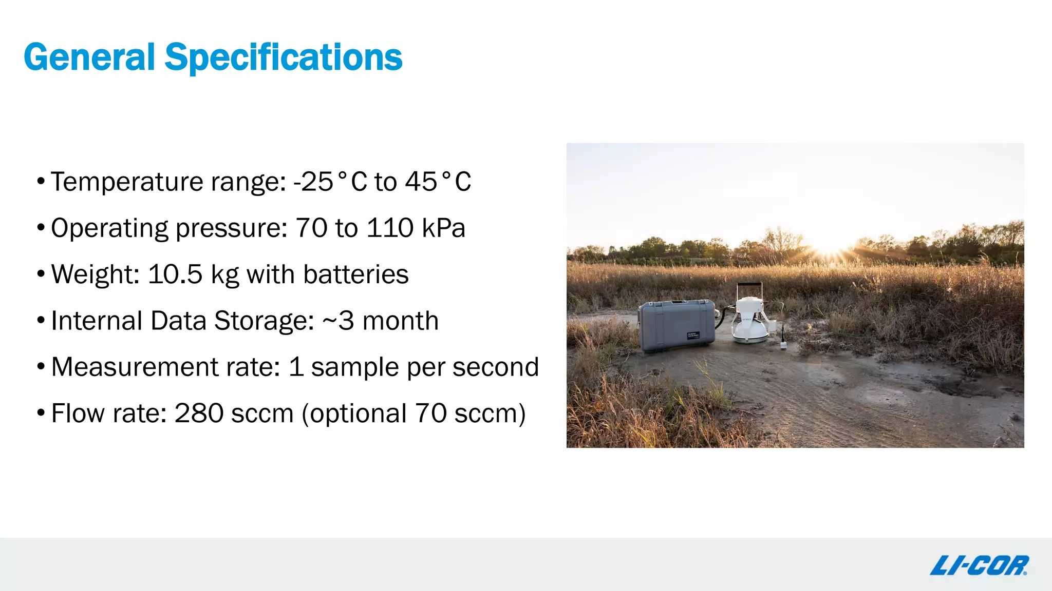 Leggett, Graham: LI-COR Trace Gas Analyzers - Applications for ...