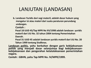 3. ISTILAH, PENGERTIAN, LANDASAN, DAN.pptx