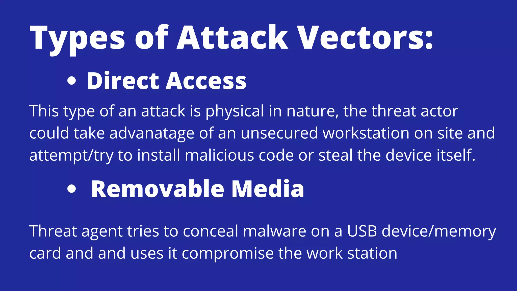 Types of Threat Actors and Attack Vectors | PDF