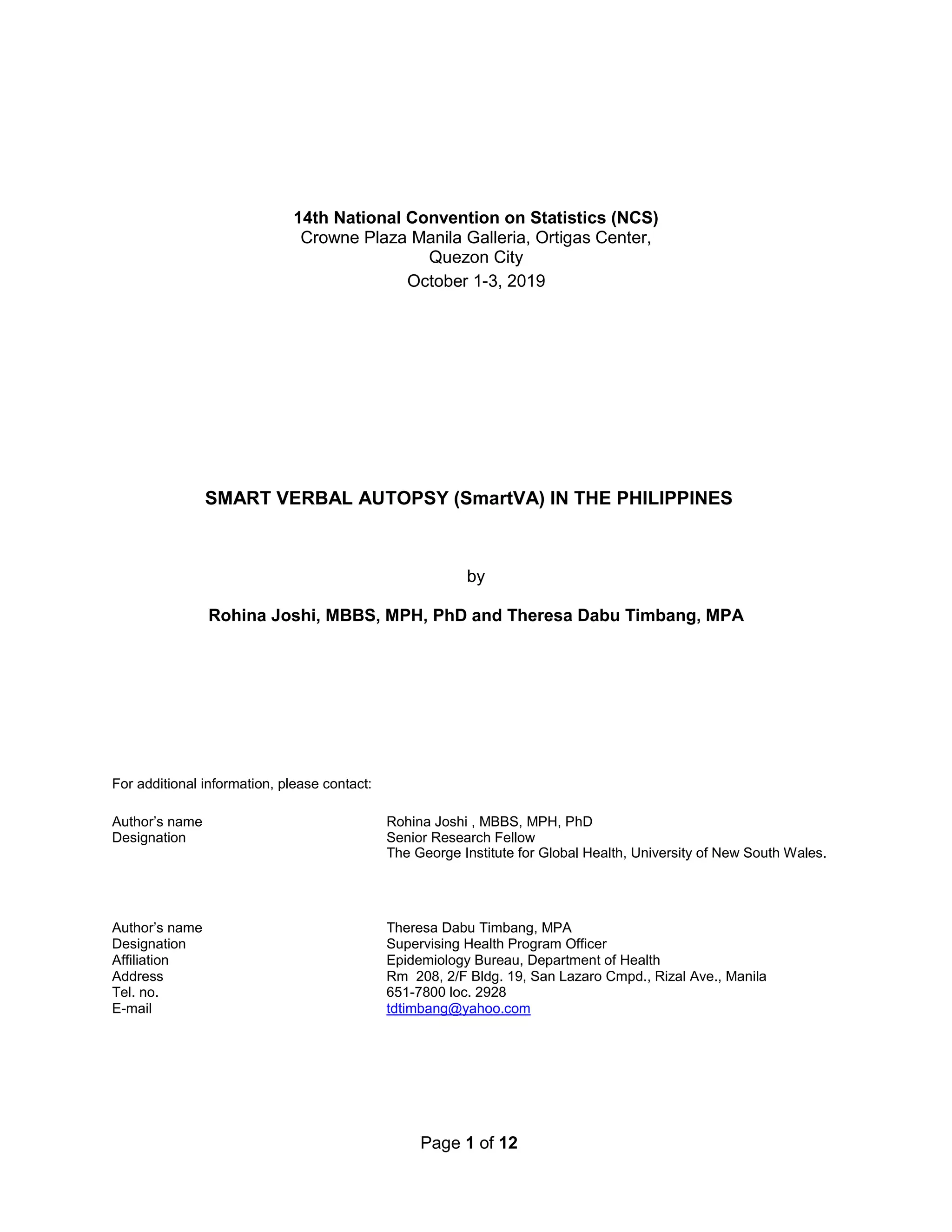 3.7.2 Smart Verbal Autopsy (SmartVA) in the Philippines .pdf