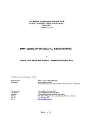 3.7.2 Smart Verbal Autopsy (SmartVA) in the Philippines .pdf