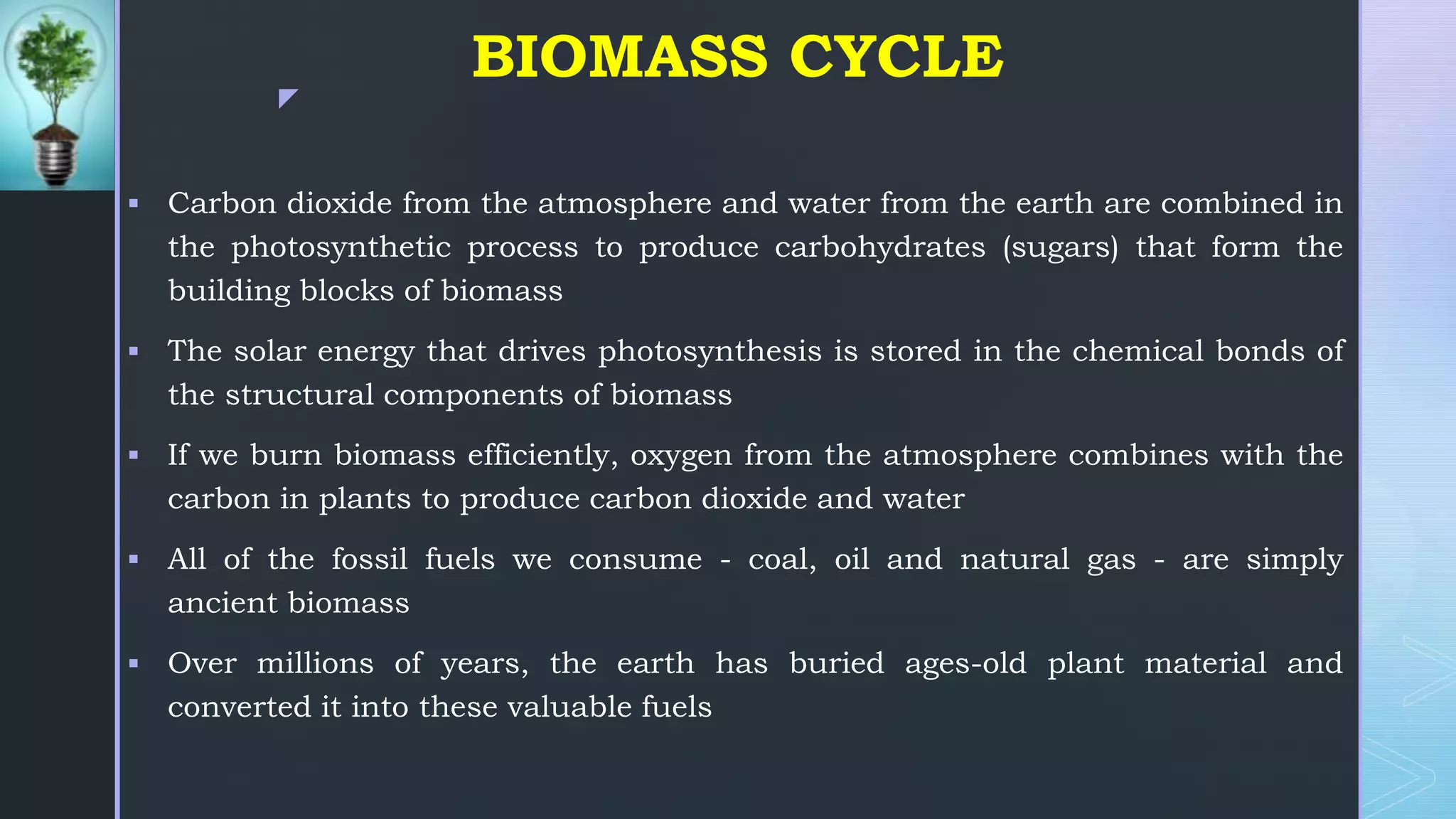 3. BIOMASS ENERGY.pptx | Woodworking | Arts and Crafts