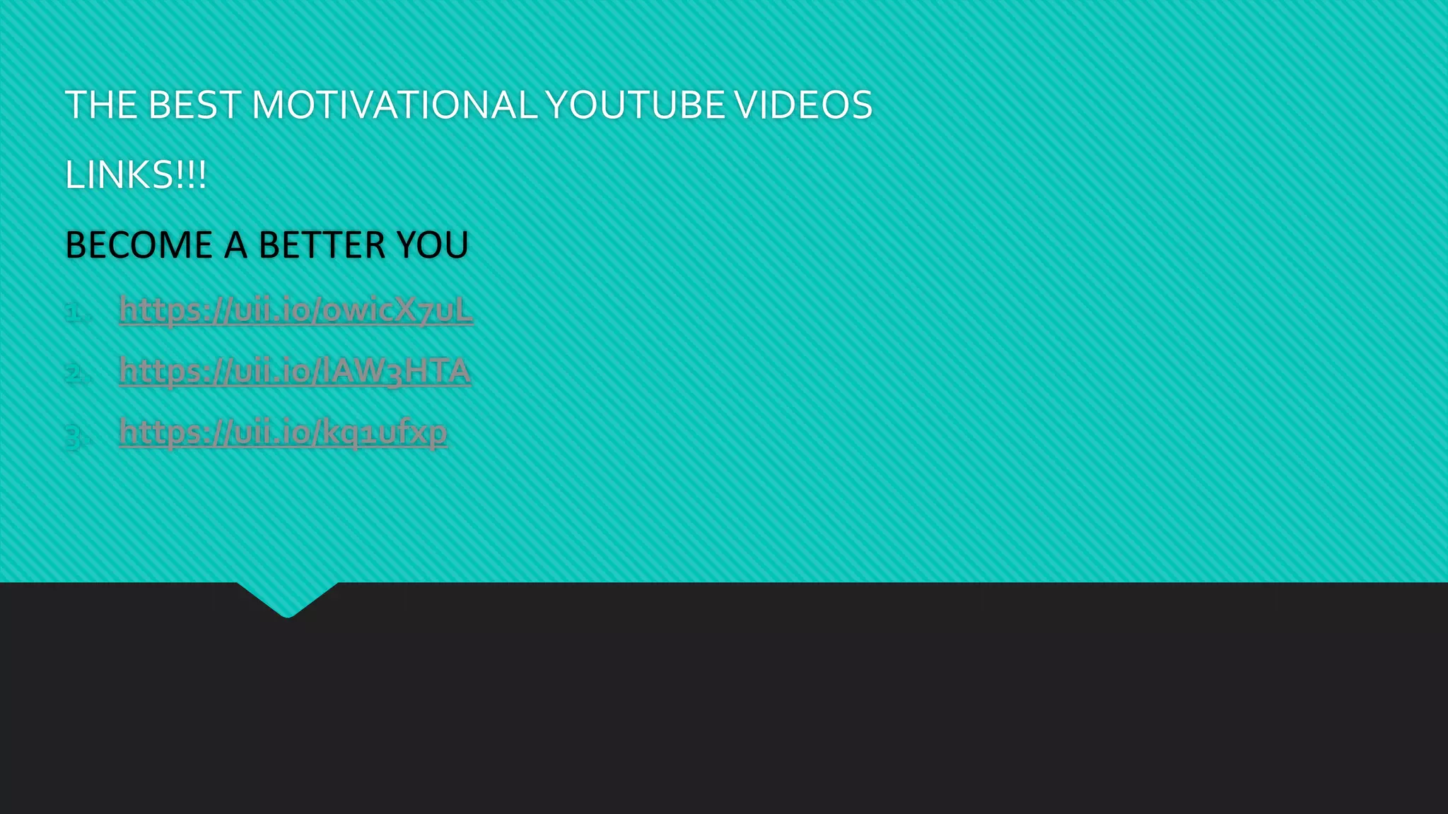 Motivational videos | PPTX