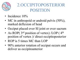 3.mech of labour.pptx | Pregnancy | Reproductive Health