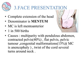 3.mech of labour.pptx | Pregnancy | Reproductive Health
