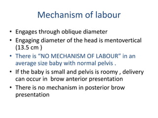 3.mech of labour.pptx | Pregnancy | Reproductive Health