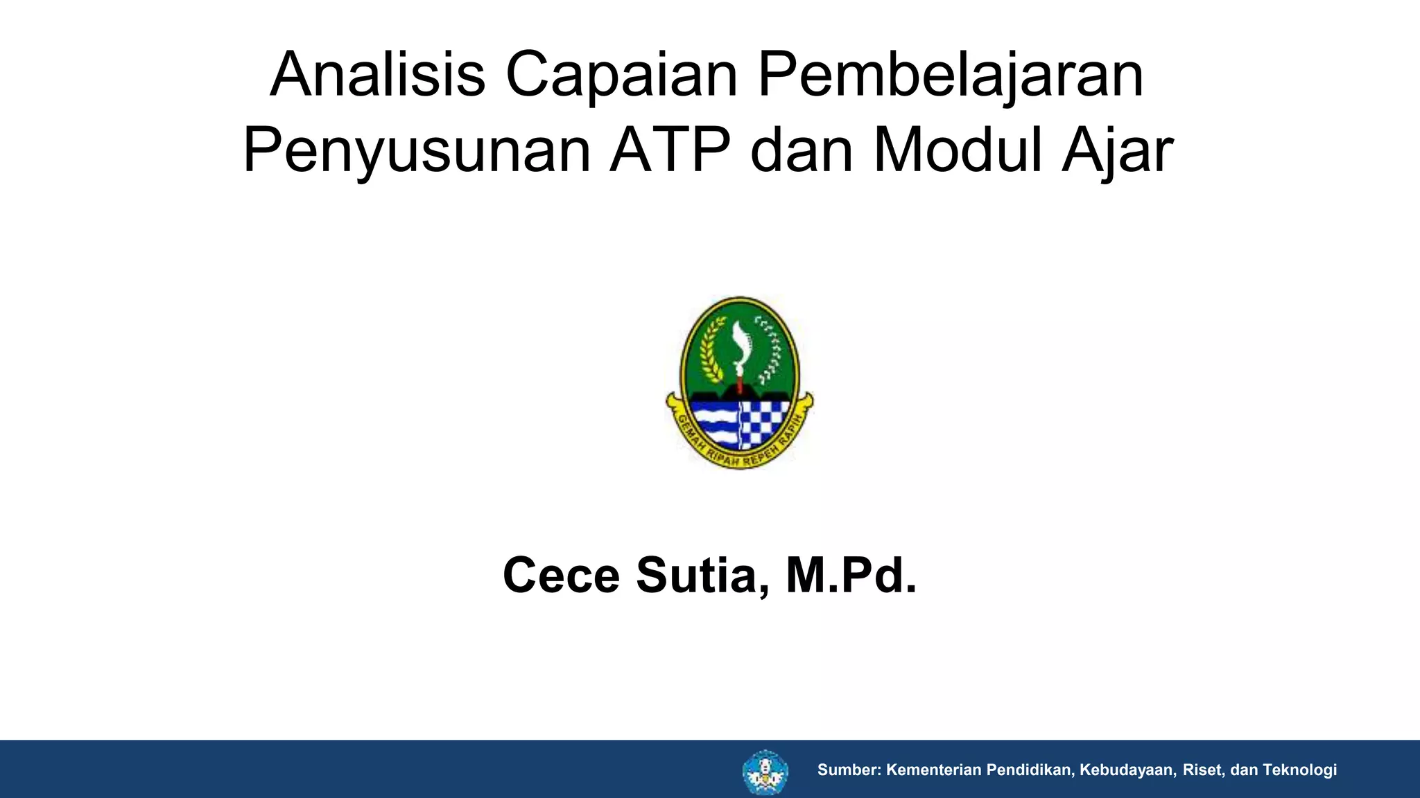 3. Analisis CP, penyusunan ATP dan Modul Ajar.pptx