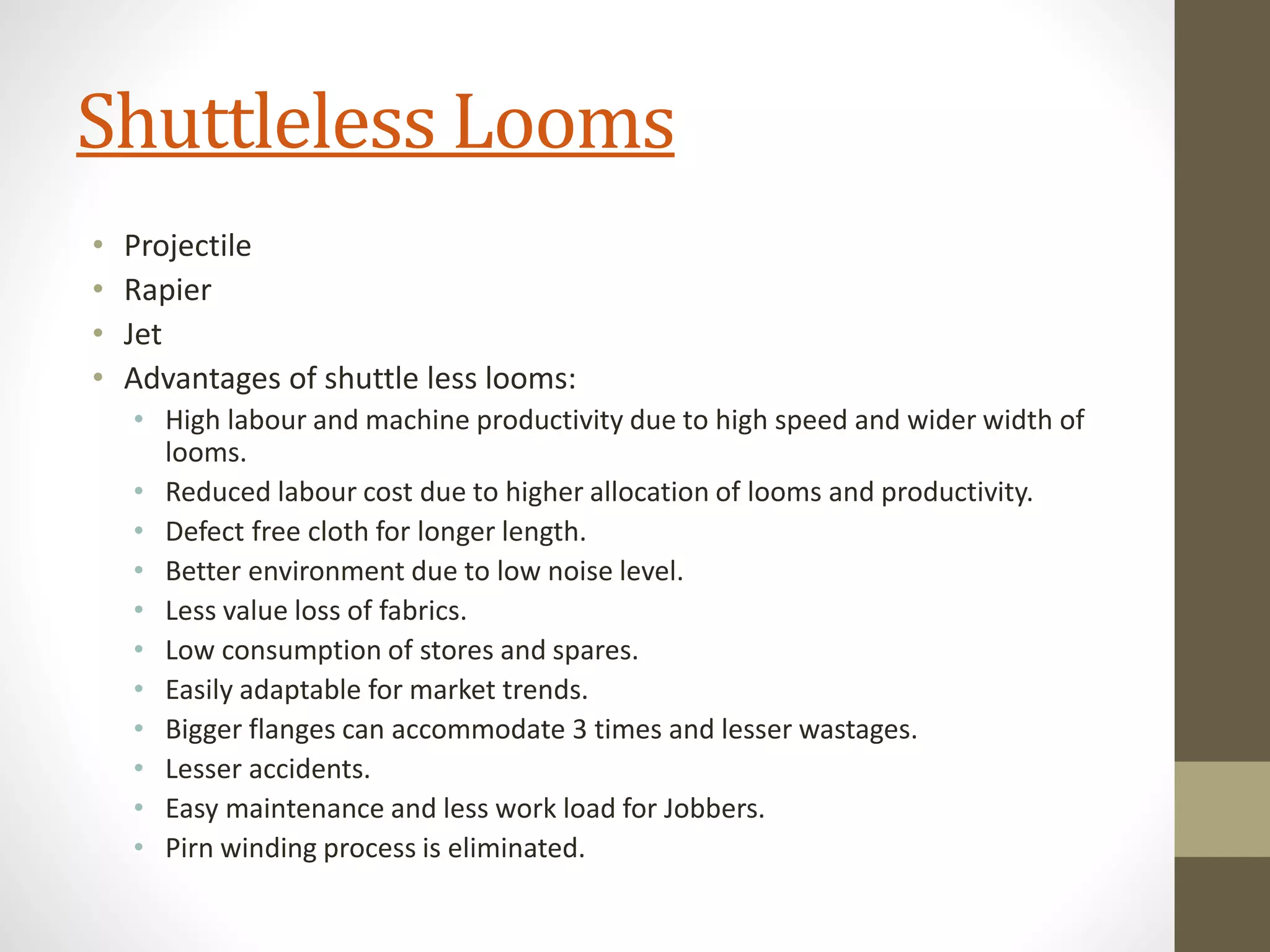 3. Shuttleless looms.pptx