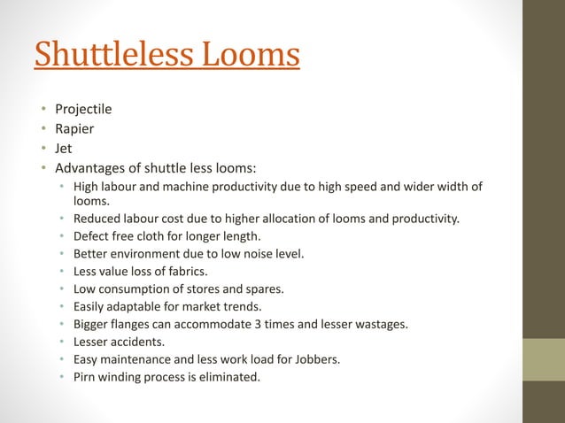 3. Shuttleless looms.pptx