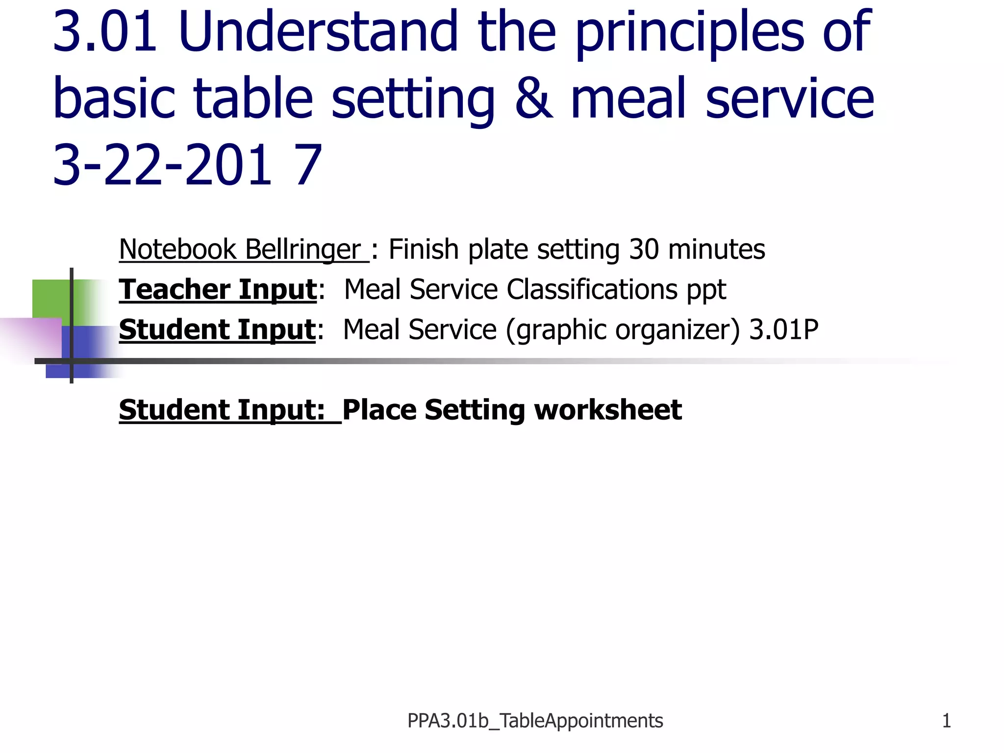 3.01 meal service ppt foods1.ppt